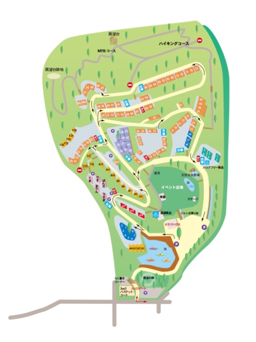 会場紹介 :: Gelände Camp Summit